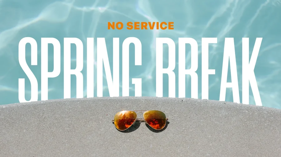 No Service Spring Break - Remix Church Media - Church Graphics