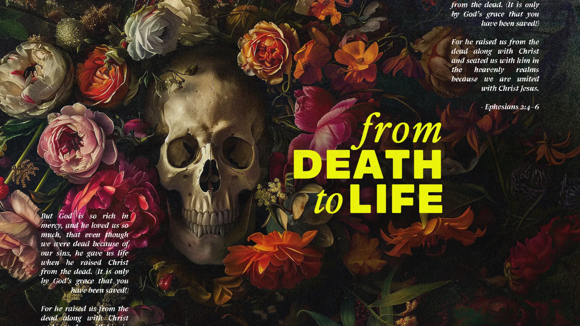 From Death To Life - Remix Church Media - Church Graphics