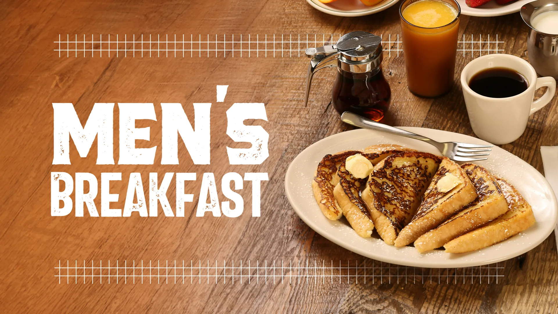 Men’s Breakfast - Remix Church Media - Church Graphics