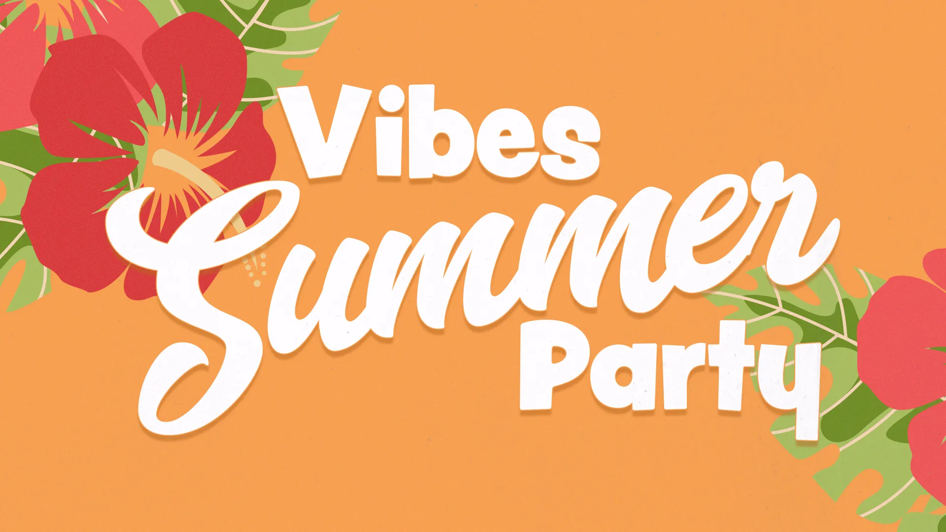 Vibes Summer Party - Remix Church Media - Church Graphics