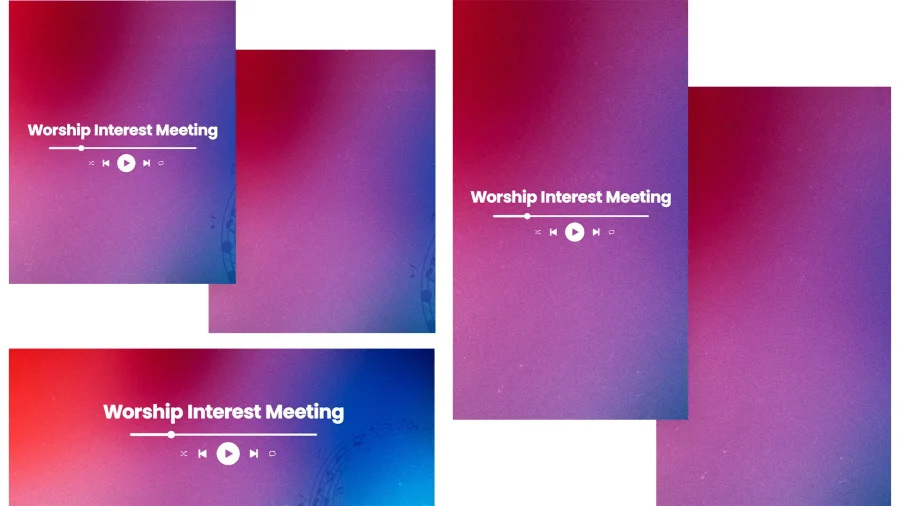 Worship Interest Meeting - Remix Church Media - Church Graphics