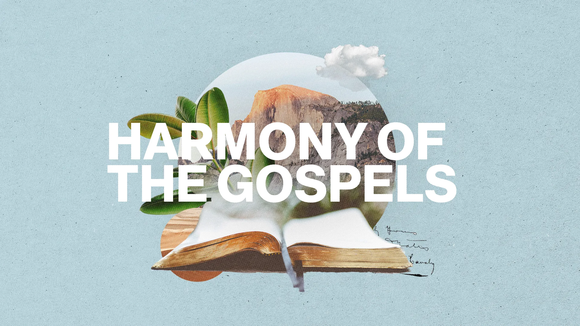 Harmony Of The Gospels - Remix Church Media Sermon Series - Church Graphics