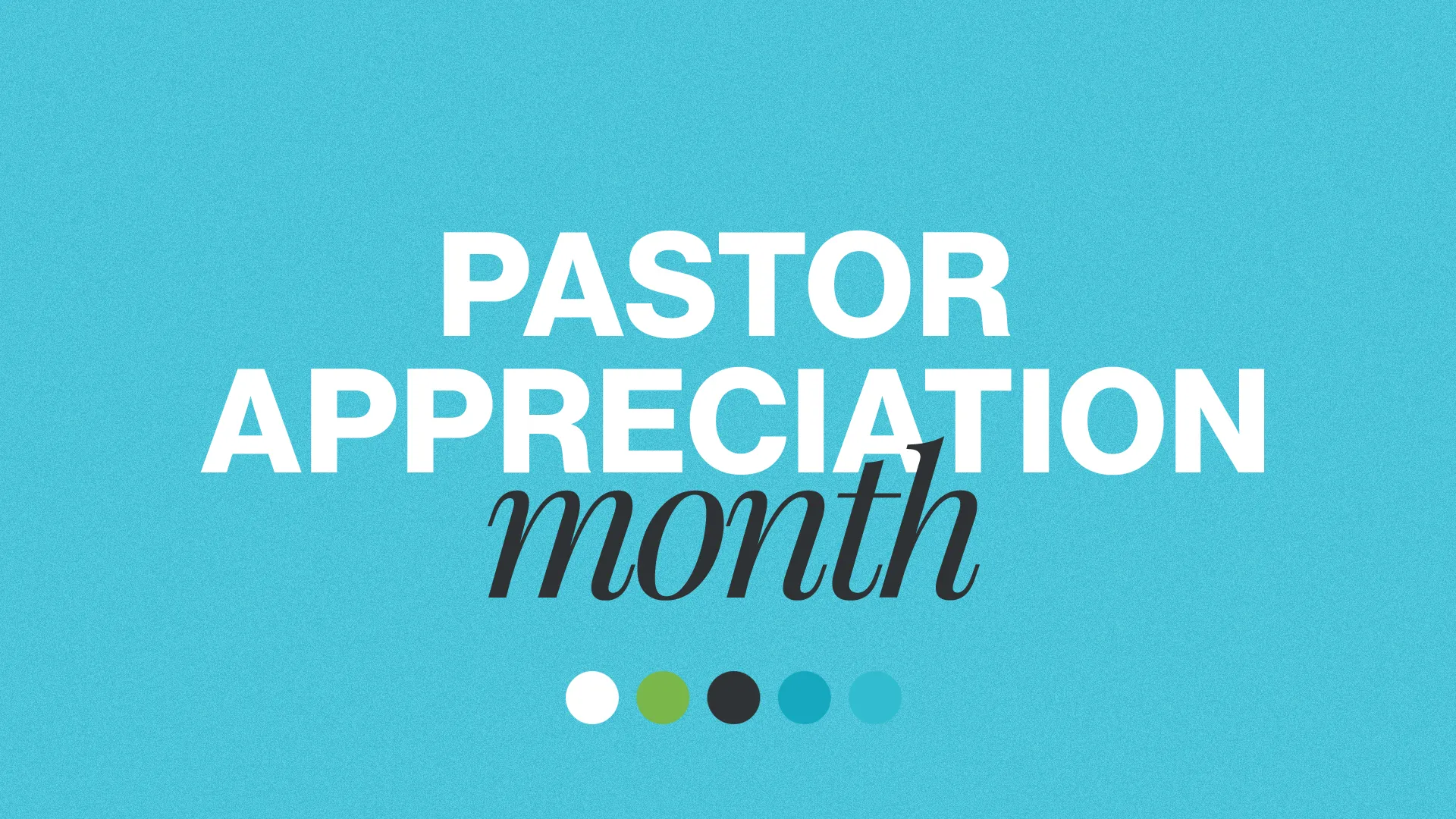 Pastor Appreciation Sunday - Remix Church Media Events - Church Graphics