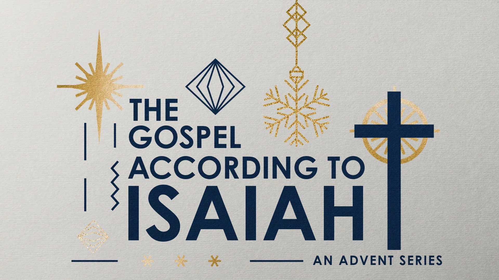 The Gospel According To Isaiah - Remix Church Media - Church Graphics