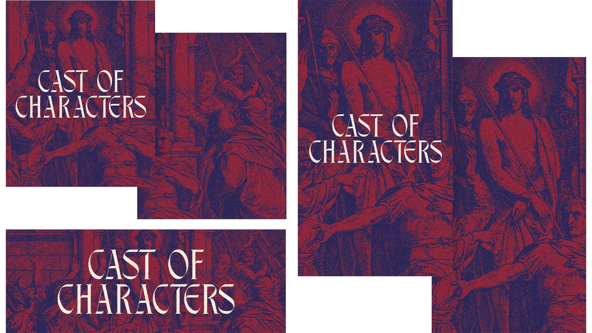Cast Of Characters - Remix Church Media - Church Graphics