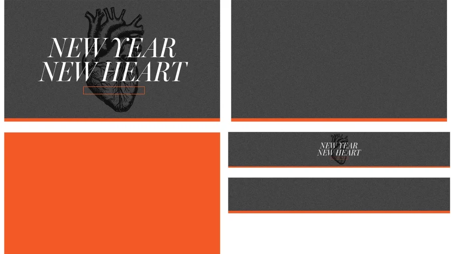 New Year New Heart - Remix Church Media - Church Graphics