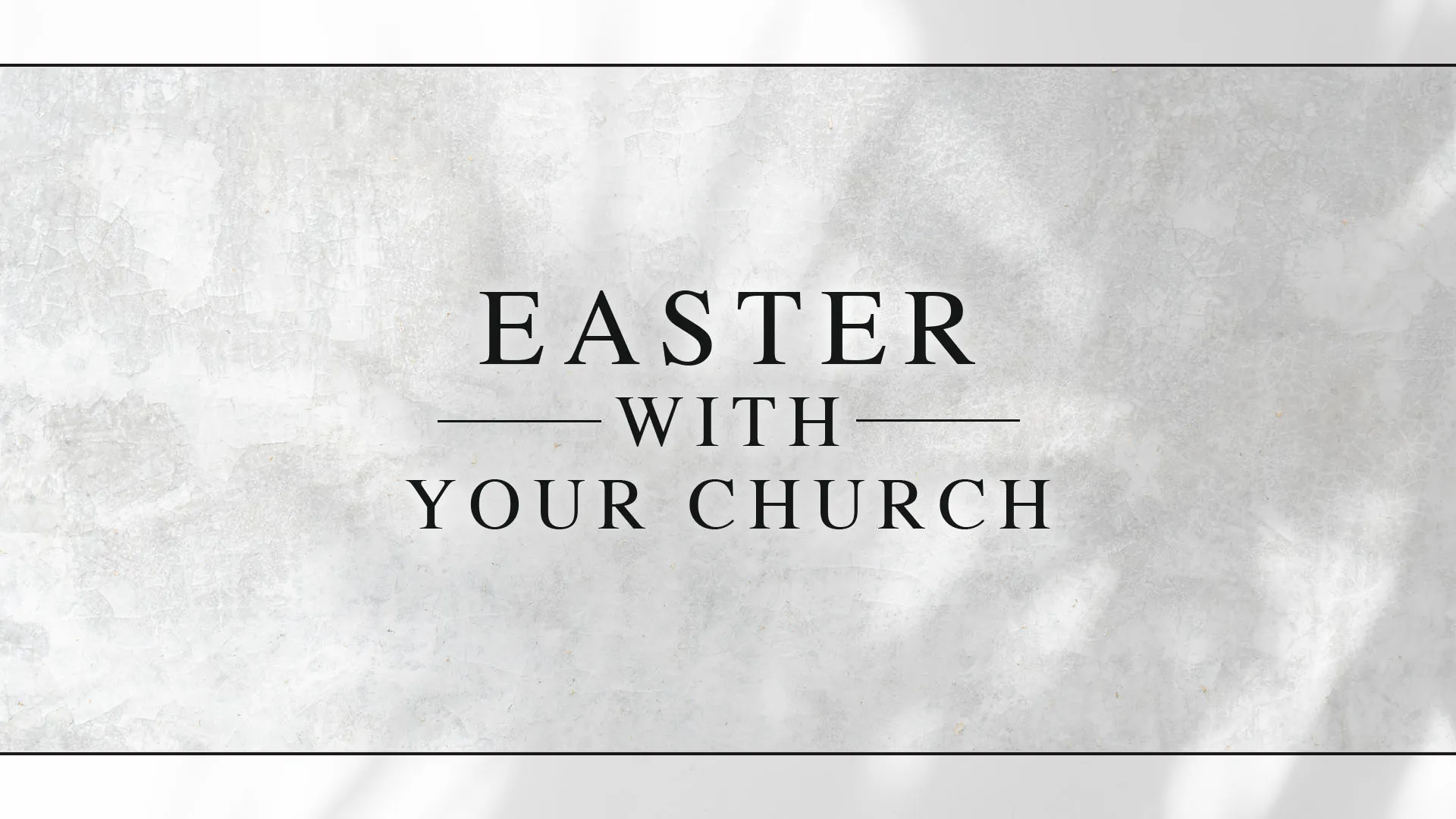 Easter With Your Church - Remix Church Media - Church Graphics