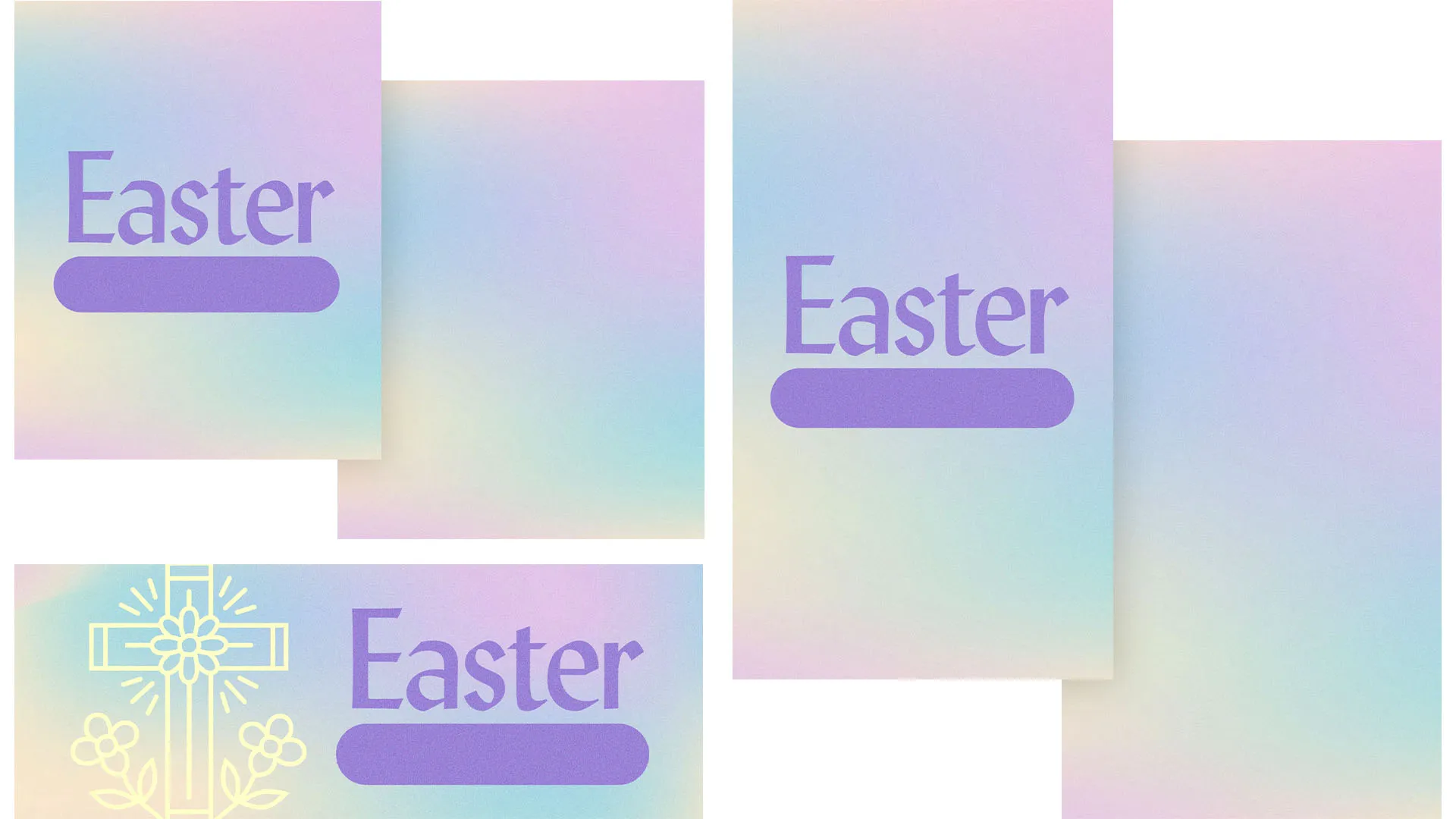 Easter - Remix Church Media Announcements - Church Graphics