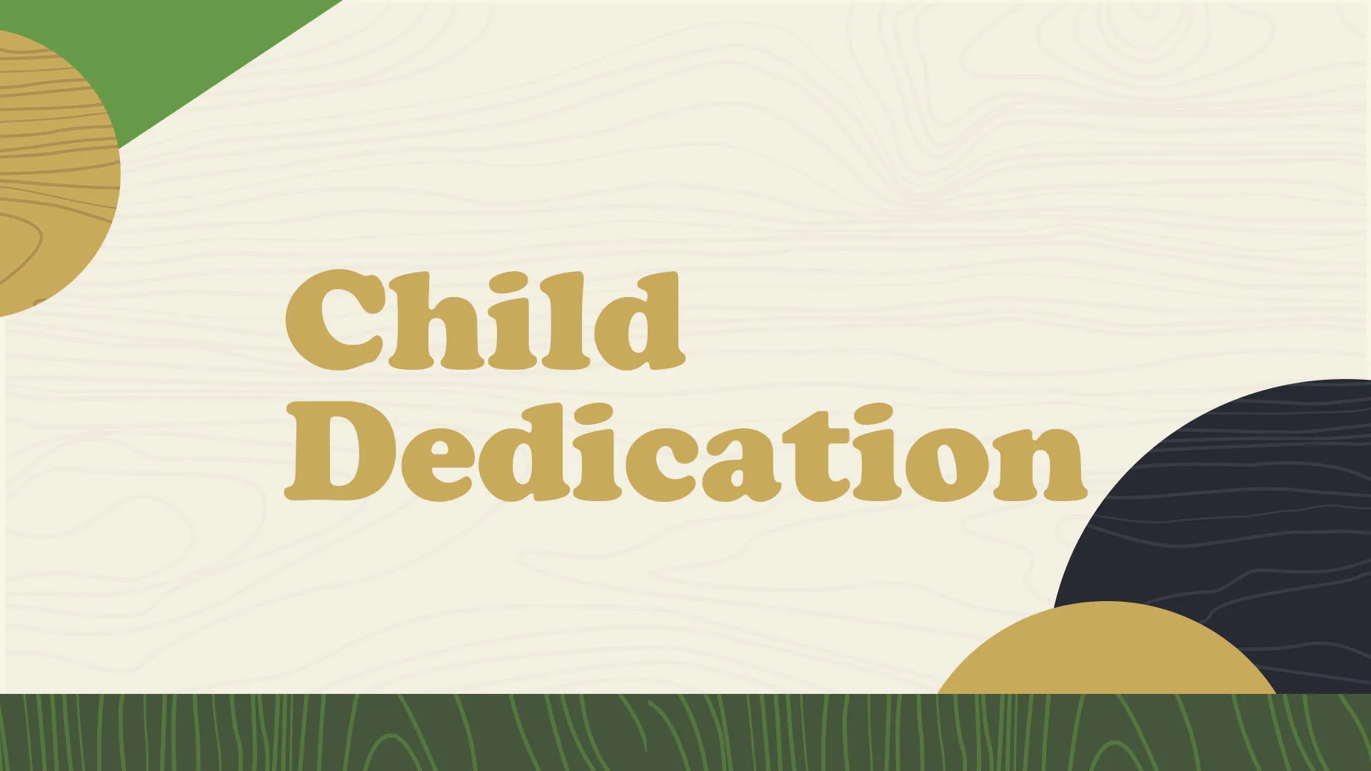 Child Dedication - Remix Church Media - Church Graphics