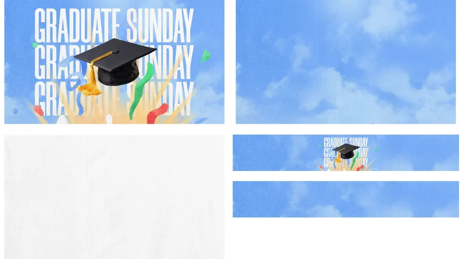 Graduate Sunday - Remix Church Media - Church Graphics