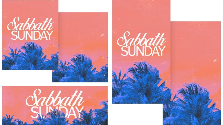 Sabbath Sunday - Remix Church Media - Church Graphics
