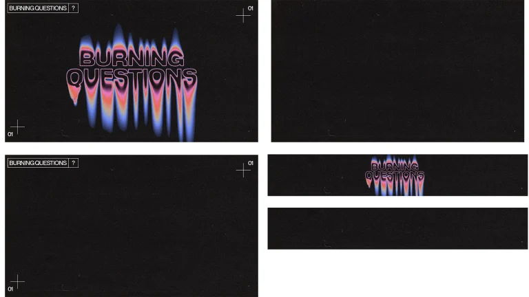 Burning Questions - Remix Church Media Sermon Series - Church Graphics