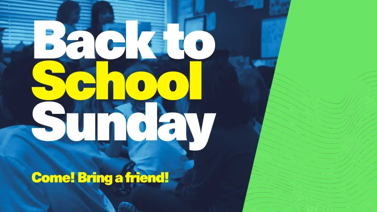 Back to School Sunday - Remix Church Media Events - Church Graphics