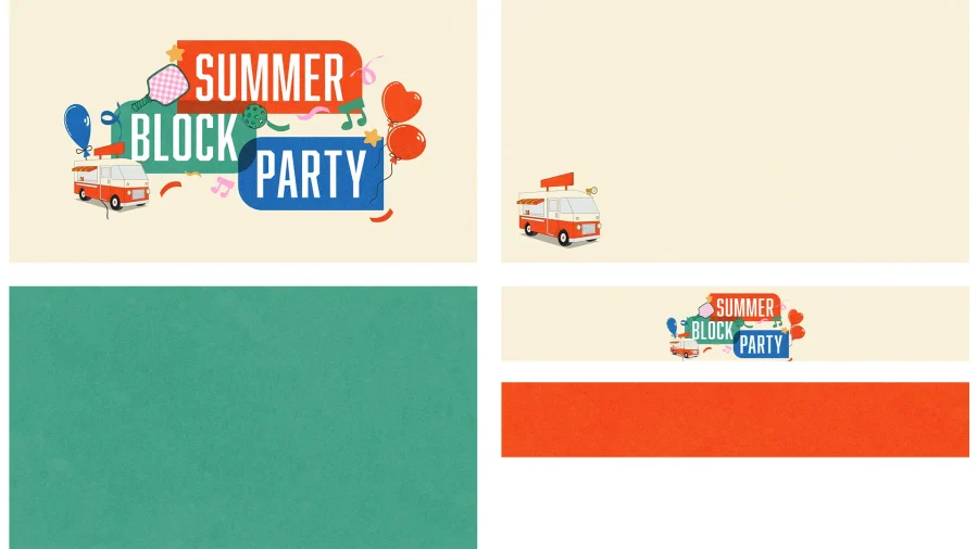 Summer Block Party - Remix Church Media - Church Graphics