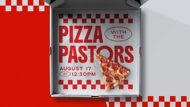 Pizza with the Pastors - Remix Church Media - Church Graphics