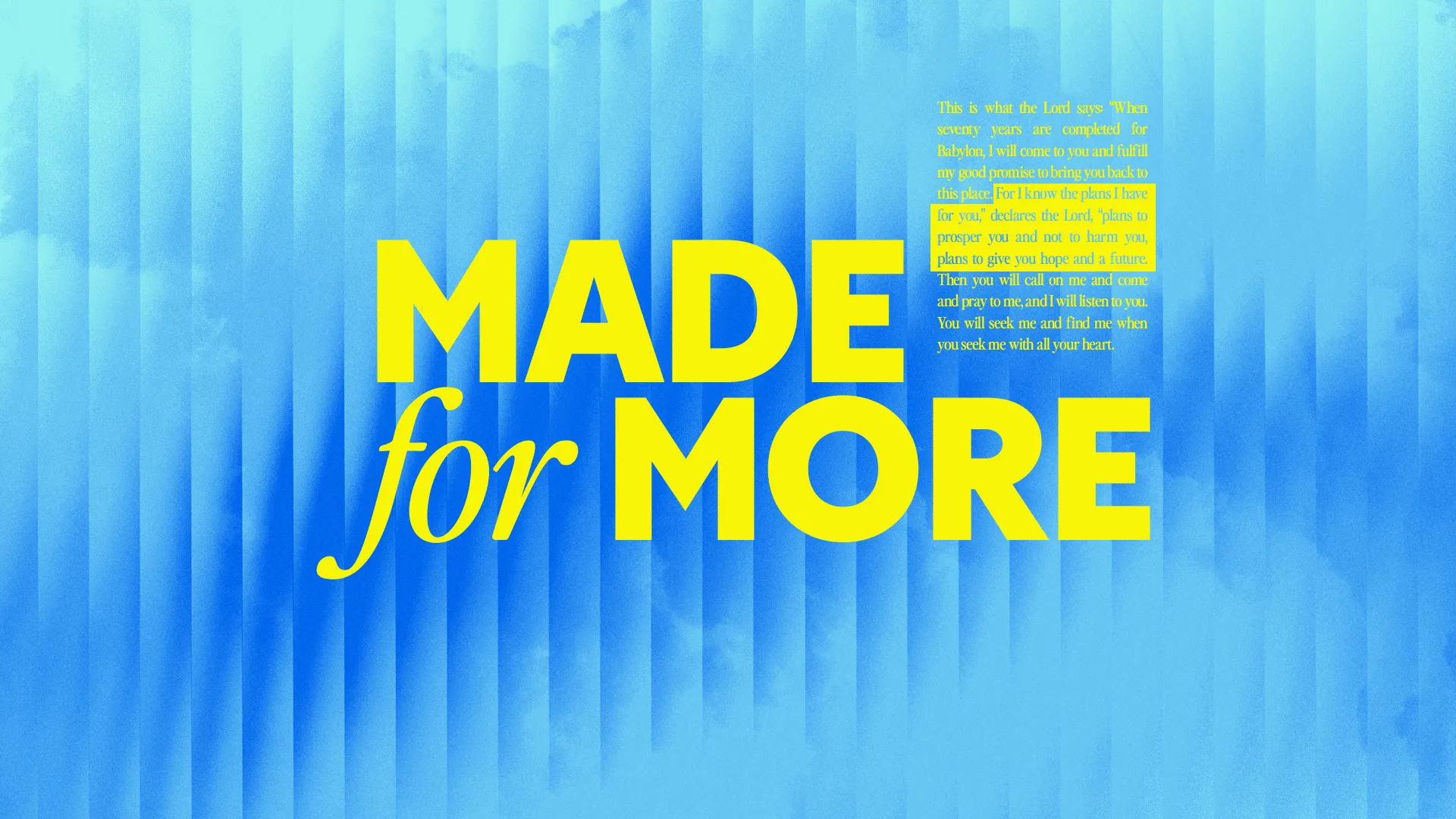 Made For More - Remix Church Media