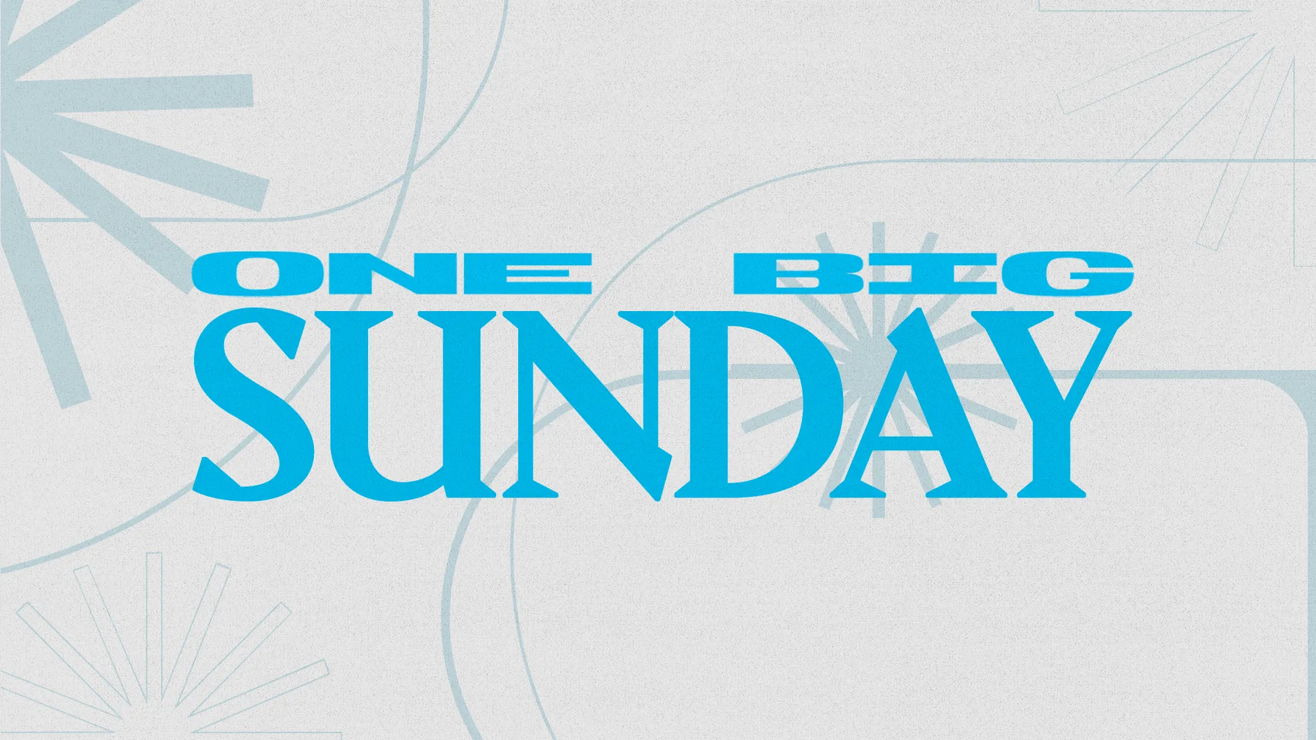 One Big Sunday - Remix Church Media