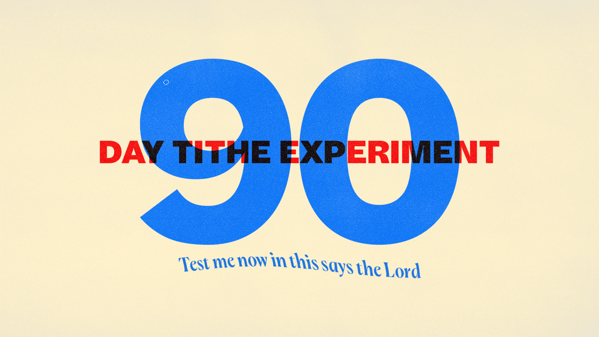 90 Day Tithe Experiment - Remix Church Media