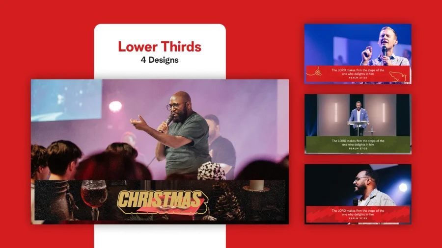 Bold Christmas Collection - Remix Church Media - Church Graphics