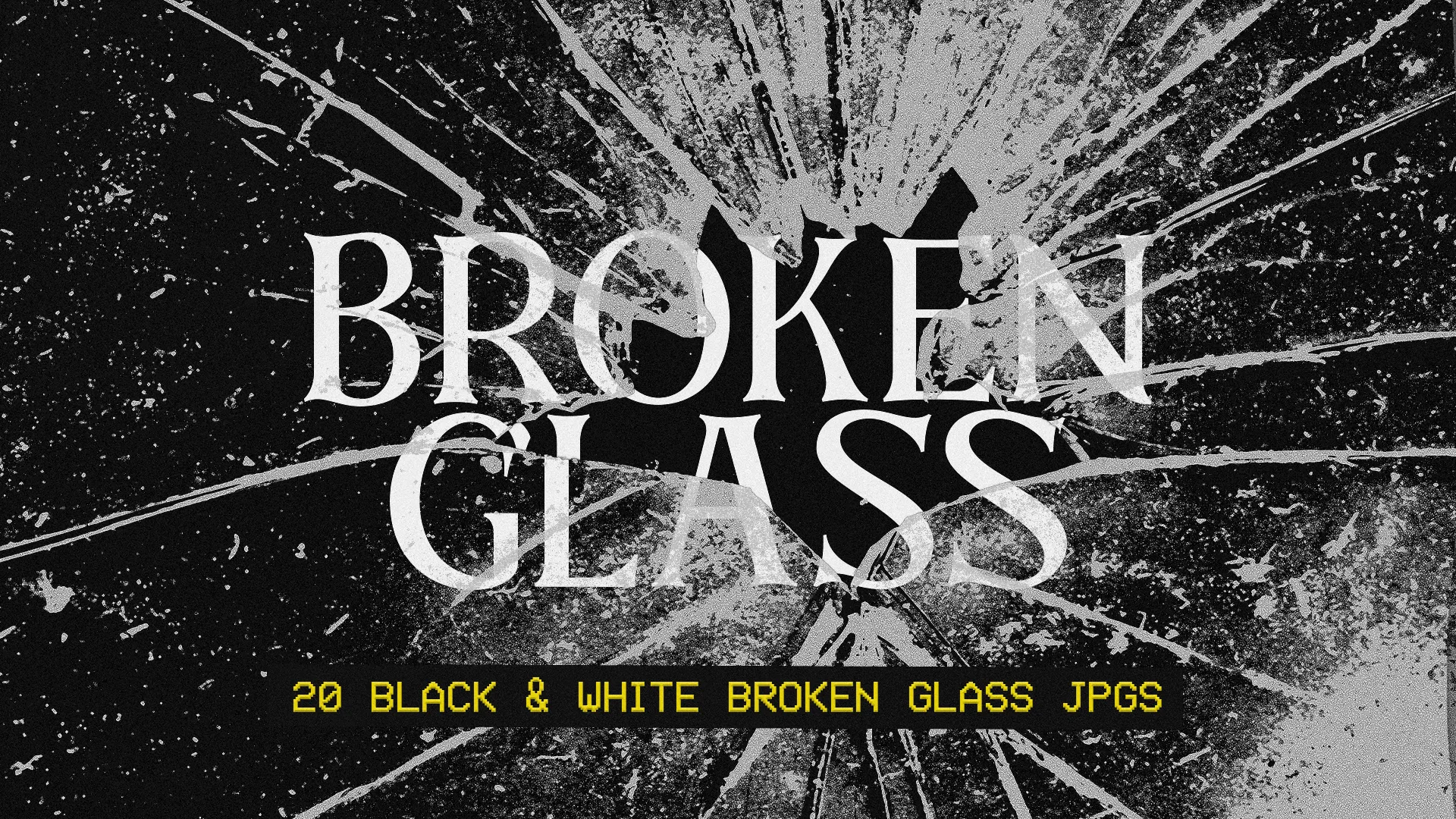 Broken Glass Overlays - Remix Church Media - Church Graphics