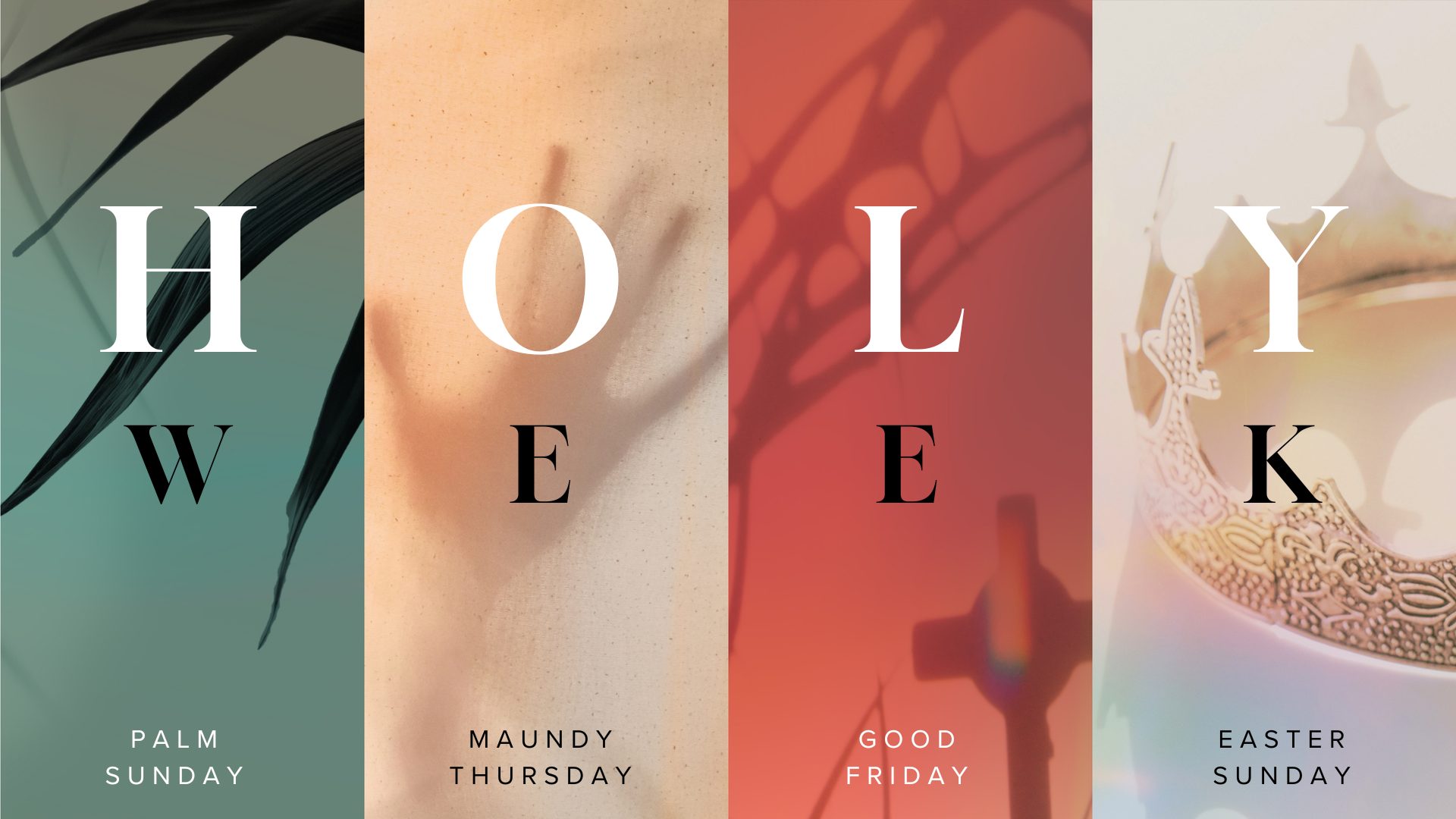 Holy Week Light Canva - Remix Church Media - Church Graphics