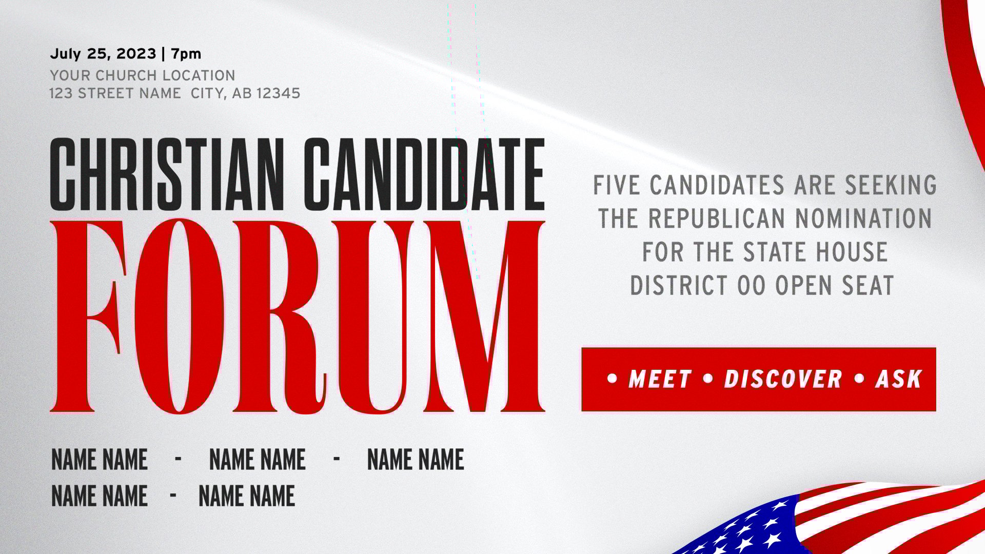 Christian Candidate Forum - Remix Church Media