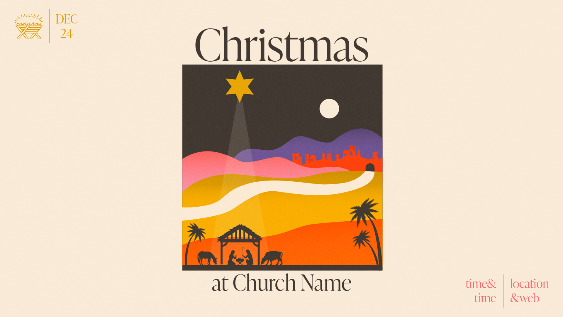 Tidings of Joy - Remix Church Media Sermon Series - Church Graphics