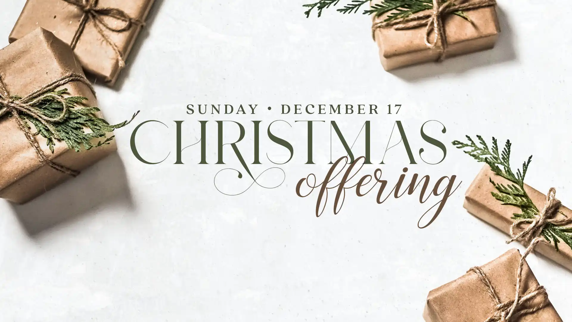 Christmas Offering - Remix Church Media - Church Graphics
