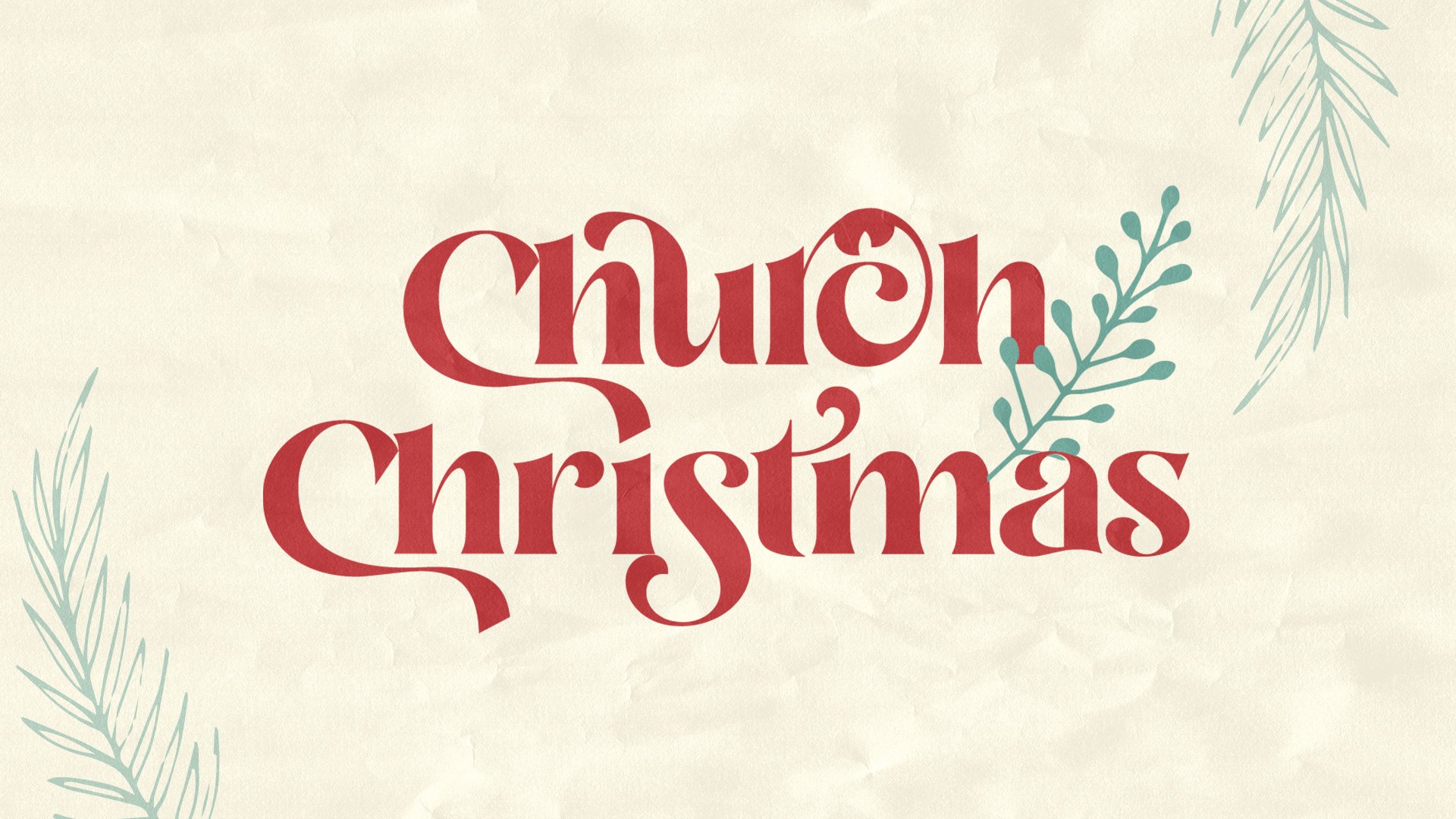 Church Christmas Logo
