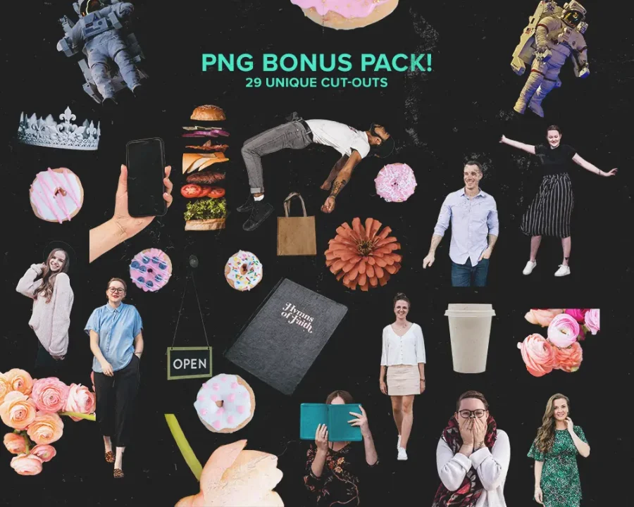 Collage Bundle - Remix Church Media - Church Graphics