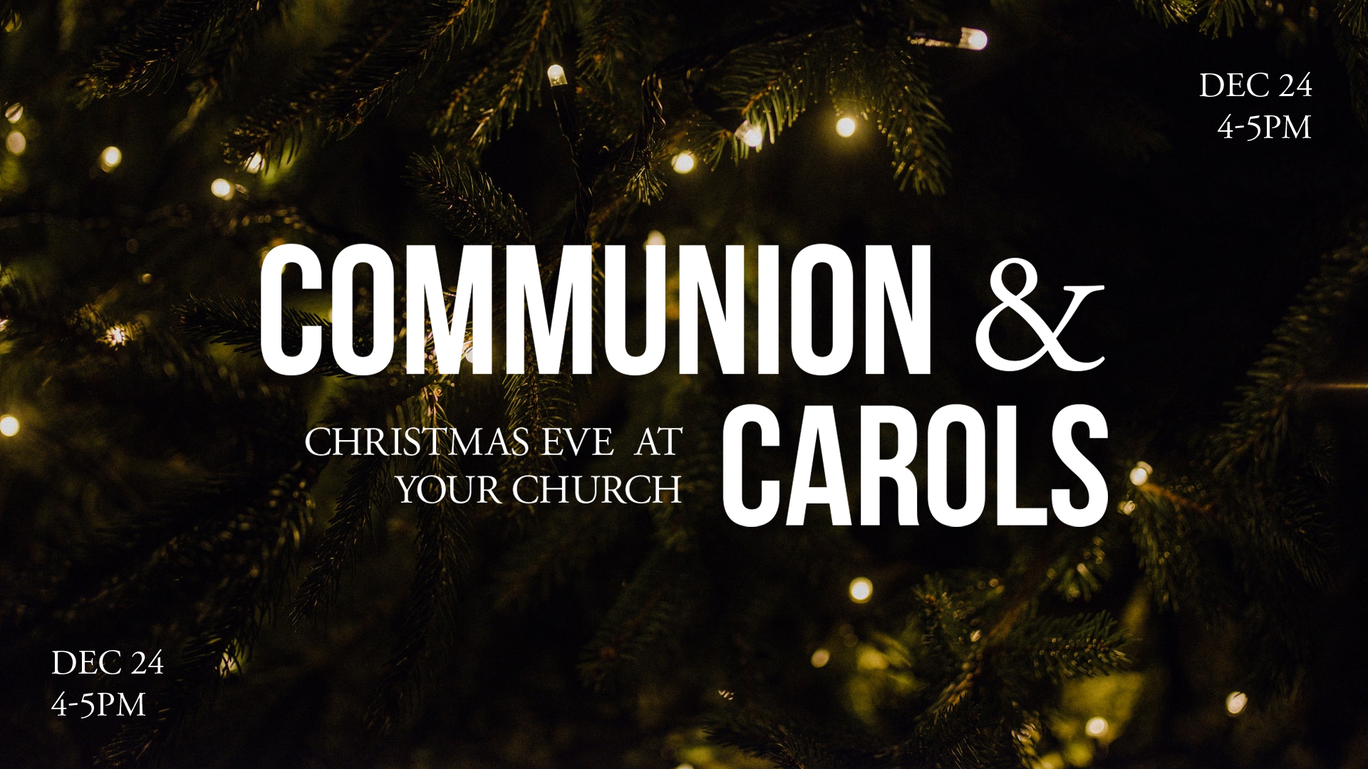 Communion & Carols - Remix Church Media