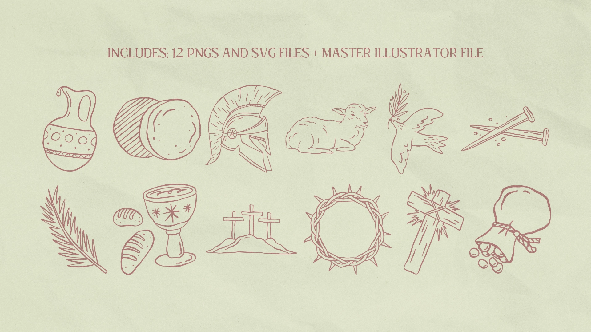 Easter Traditions Illustrations Remix Church Media Church Graphics