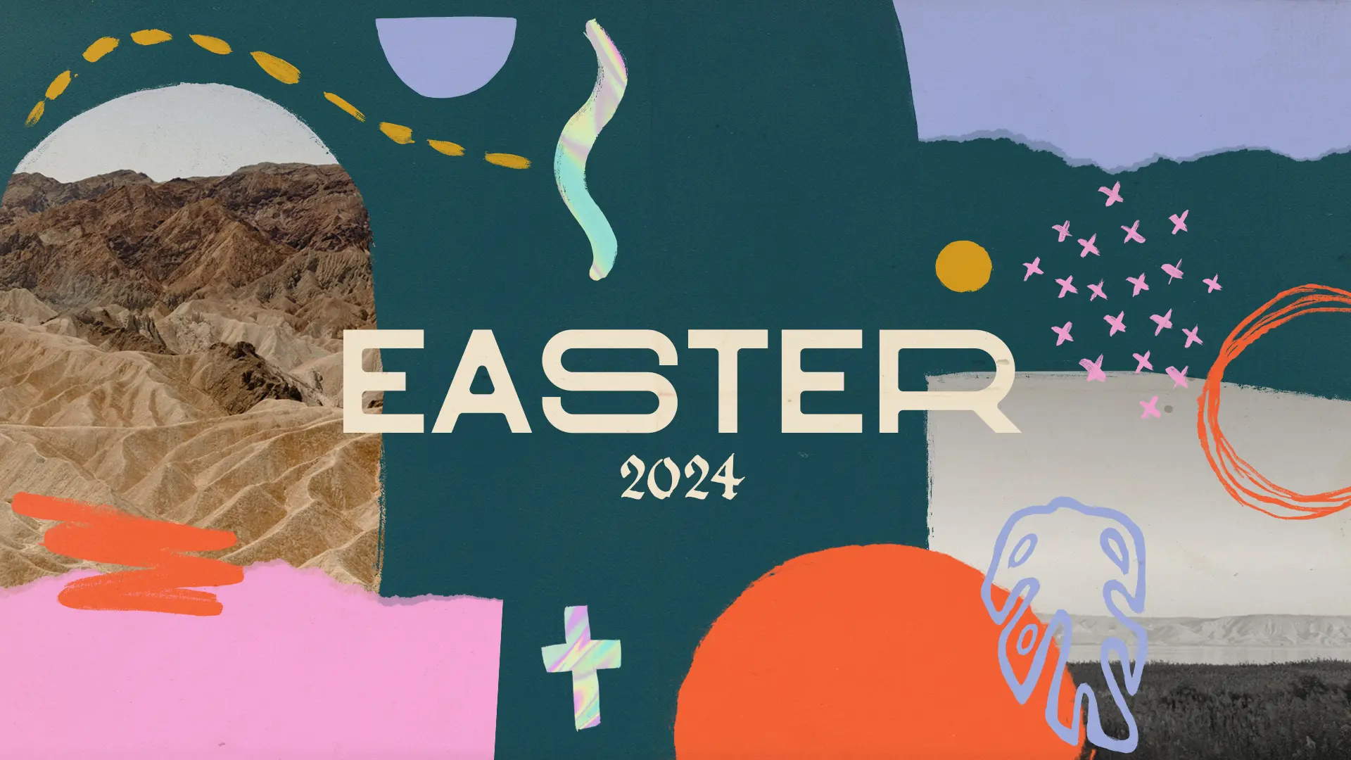 Resurrection Sunday - Remix Church Media Announcements - Church Graphics