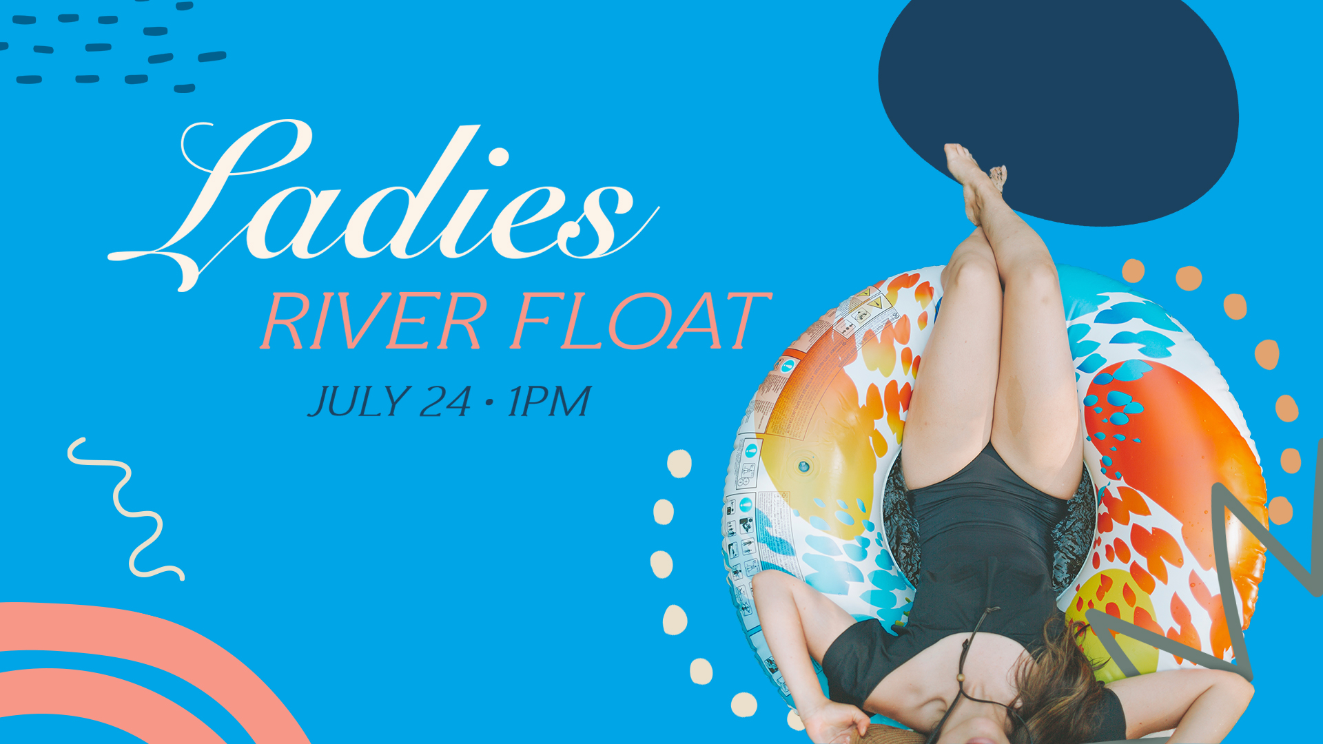Ladies River Float - Remix Church Media Events - Church Graphics