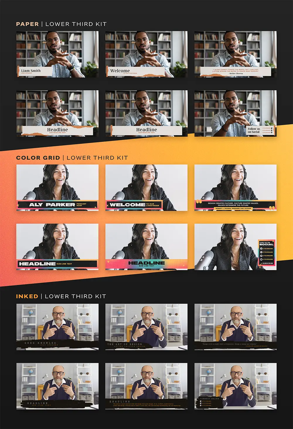 Livestream Kits - Remix Church Media - Church Graphics