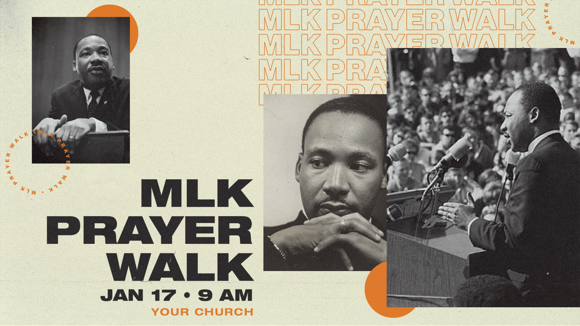 MLK Prayer Walk - Remix Church Media Events - Church Graphics
