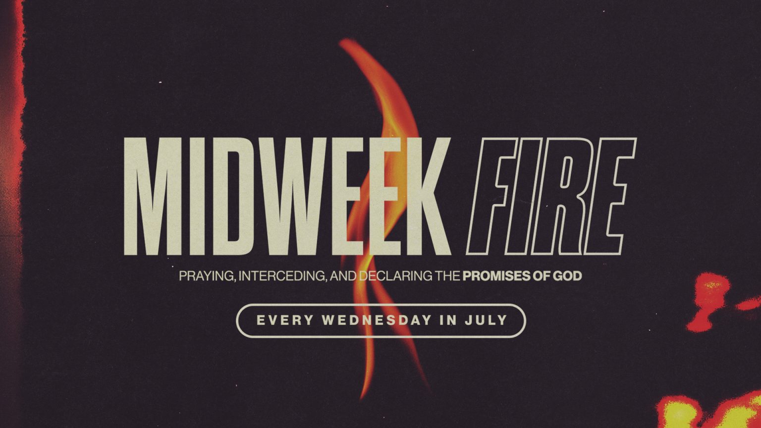 Midweek Fire - Remix Church Media Events - Church Graphics