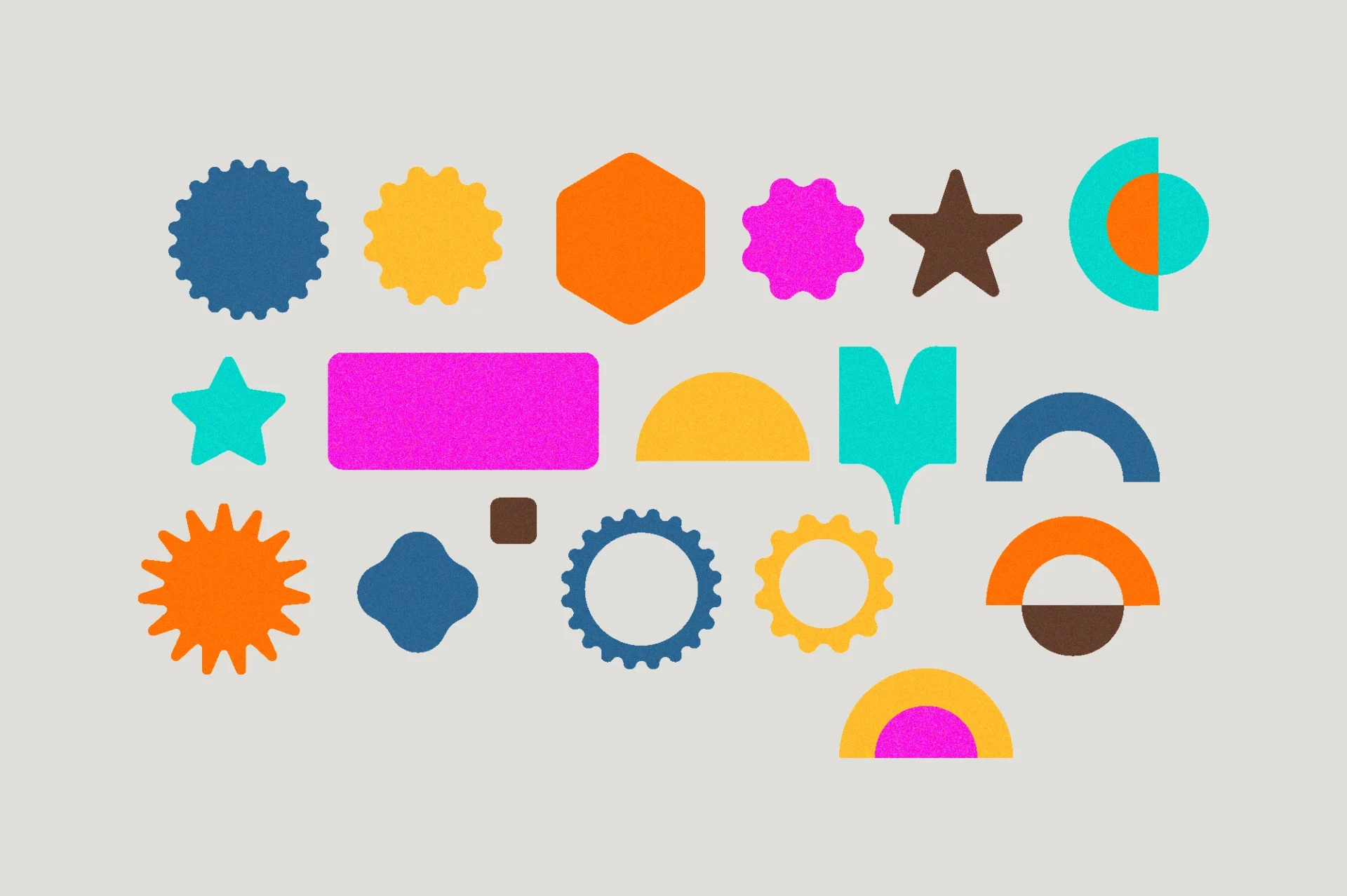 Modern Social Shapes - Remix Church Media Design Toolkits - Church Graphics