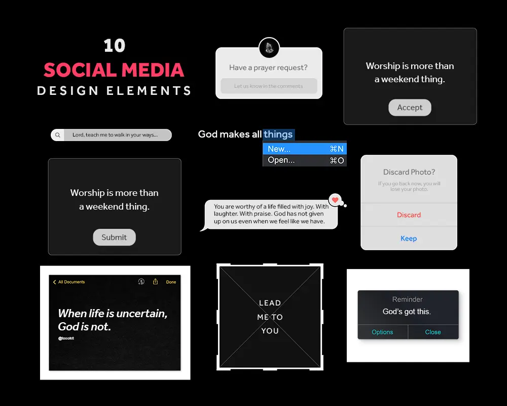 Notified | Social Media Design Elements - Remix Church Media - Church ...