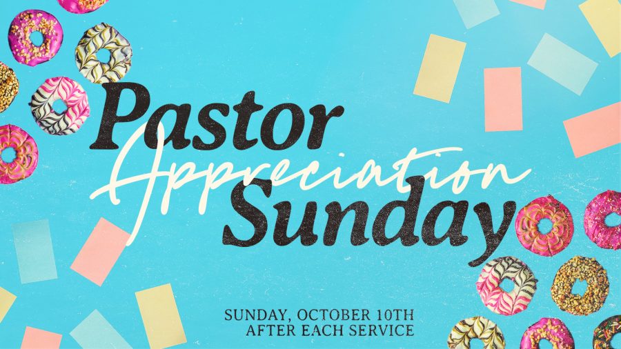 Pastor Appreciation Sunday - Remix Church Media Events - Church Graphics