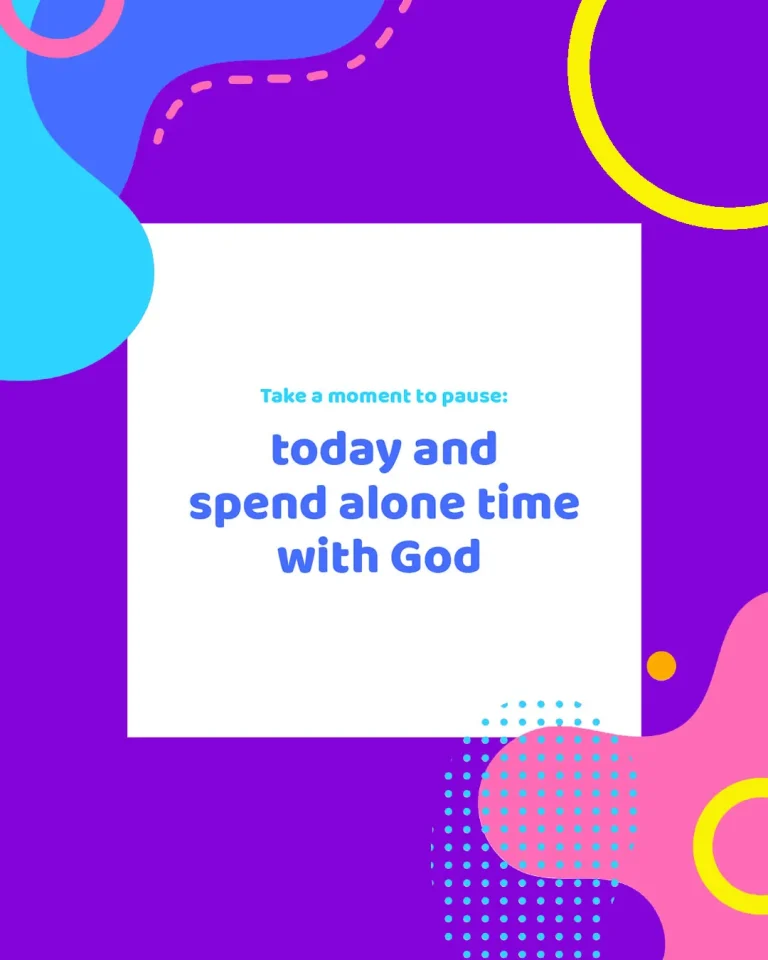 Take A Moment To Pause Today And Spend Alone Time With God - Remix ...