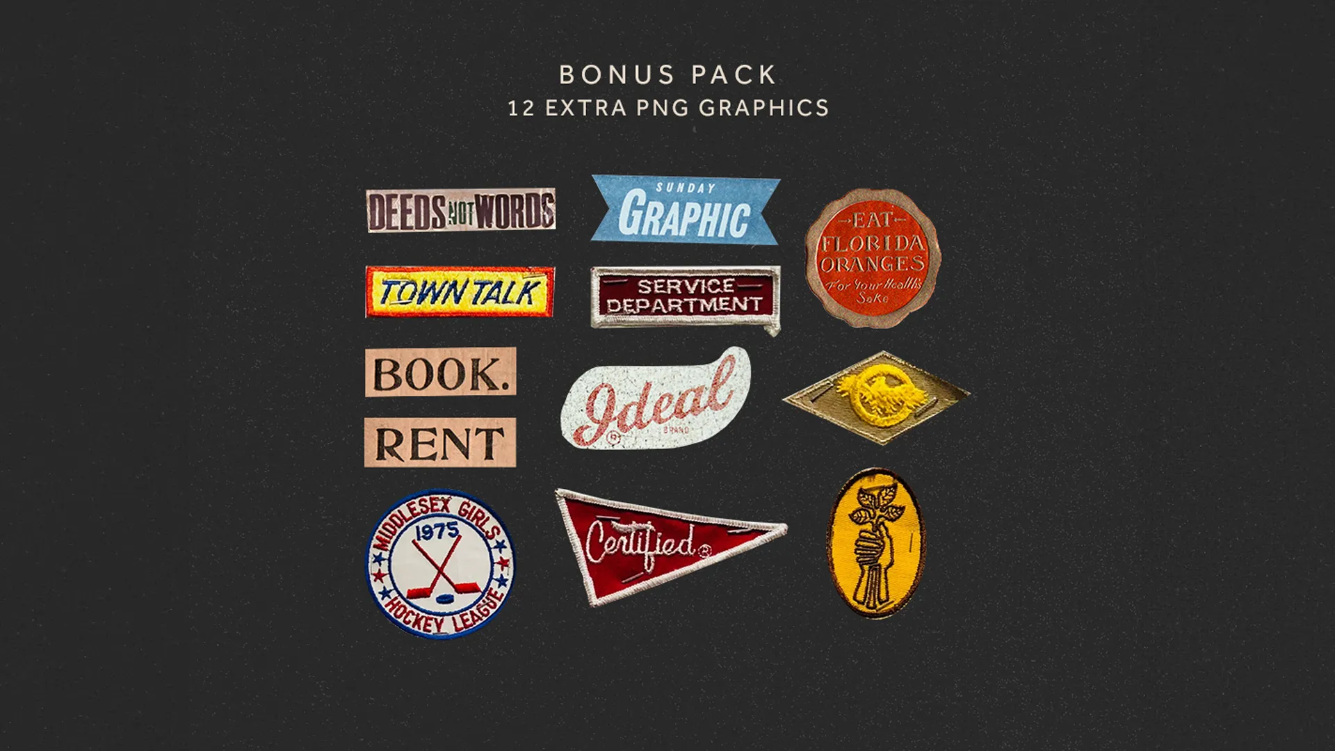 Scrapbook Bundle + Font - Remix Church Media - Church Graphics