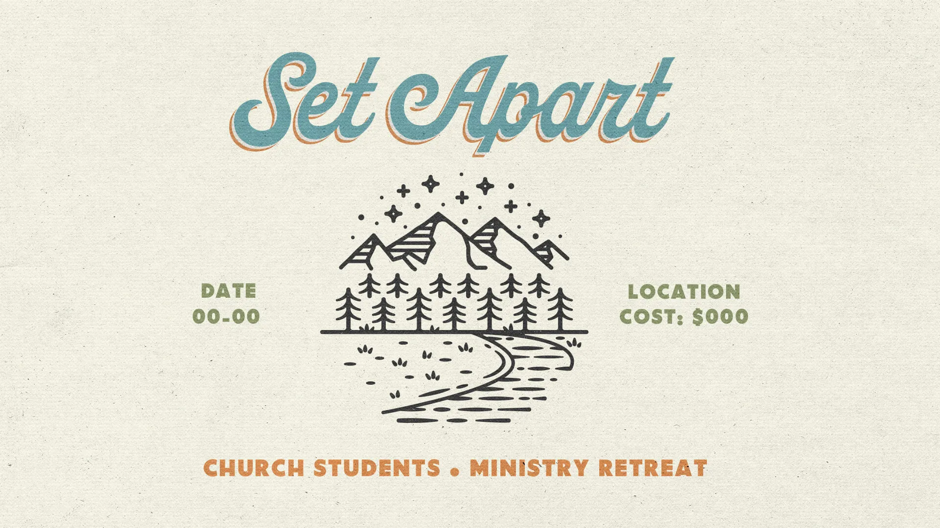 Set Apart - Remix Church Media - Church Graphics