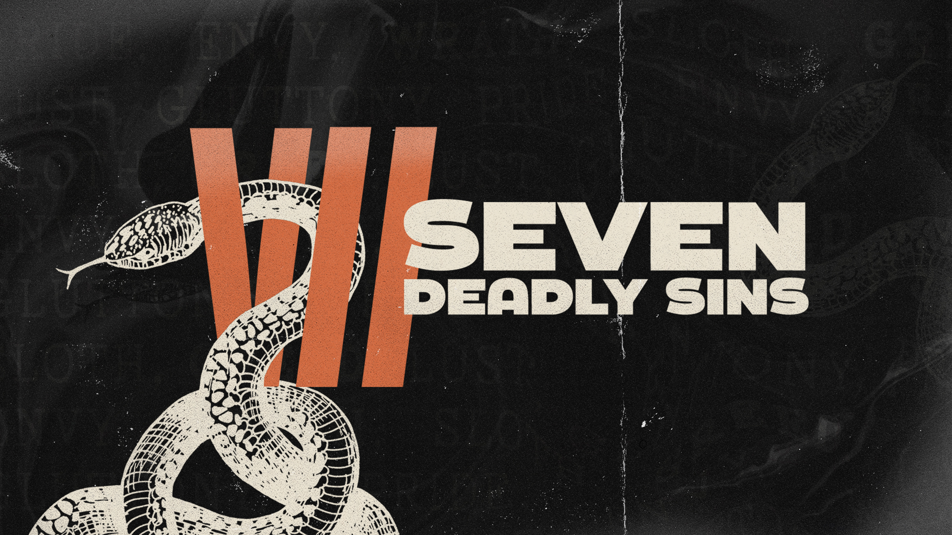 Seven Deadly Sins - Remix Church Media Sermon Series - Church Graphics