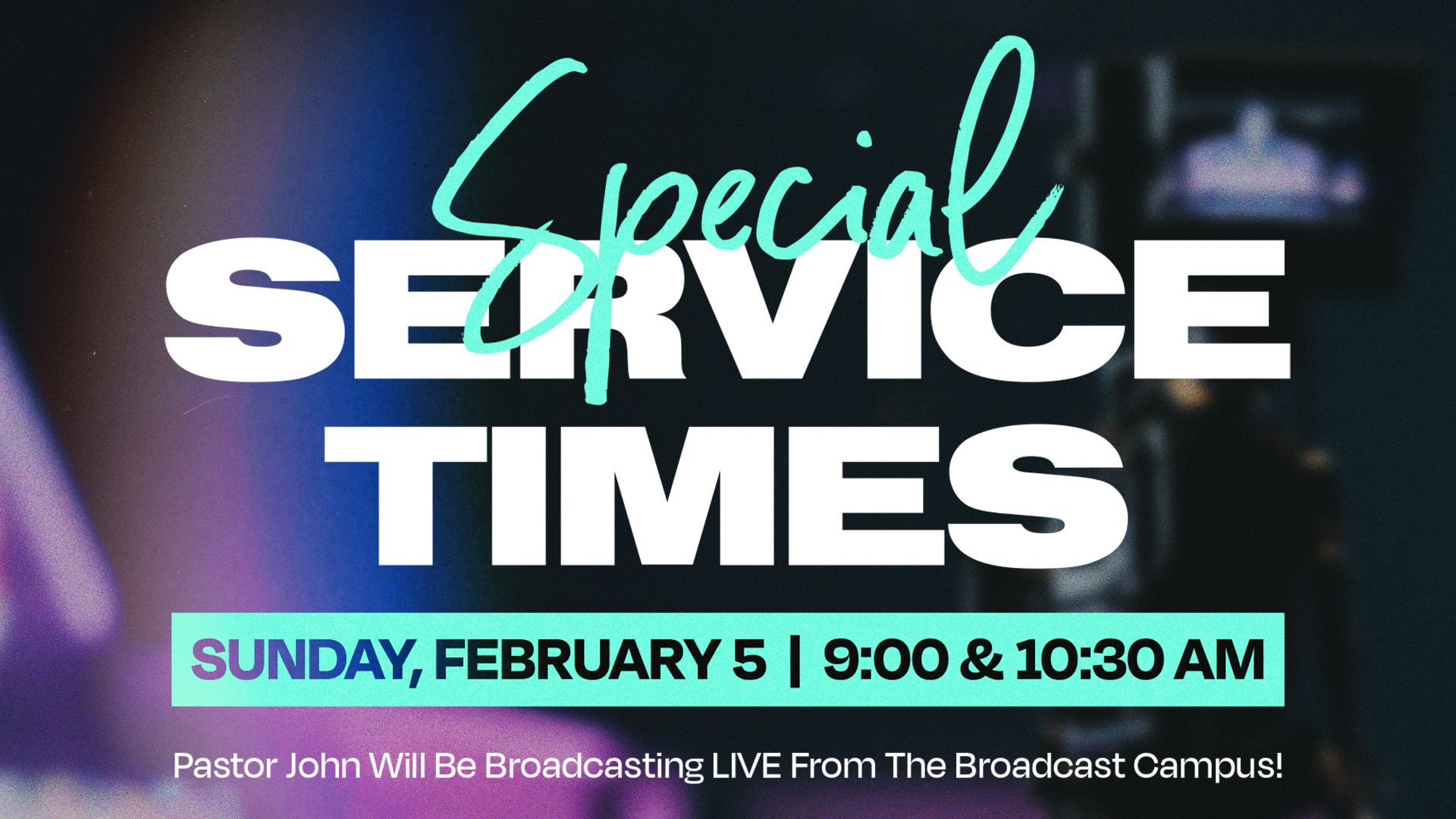 Special Service Times - Remix Church Media