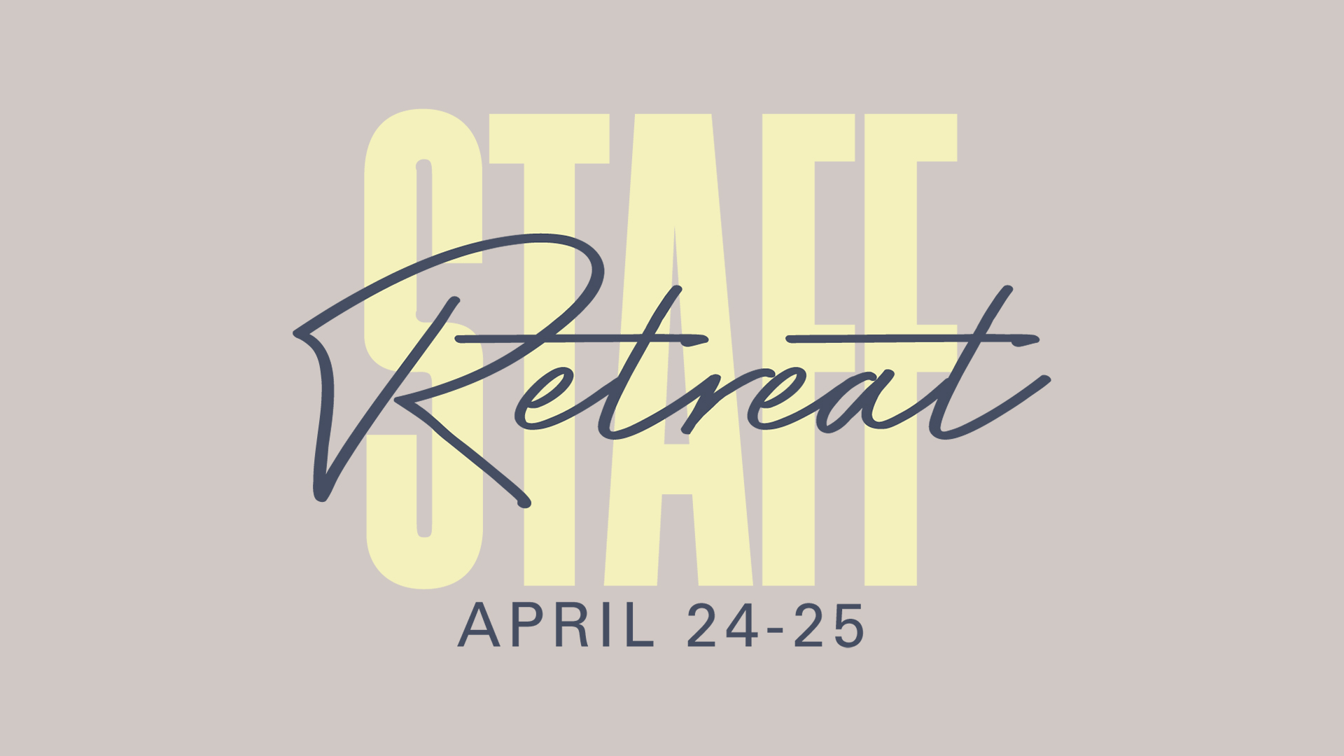 Staff Retreat - Remix Church Media