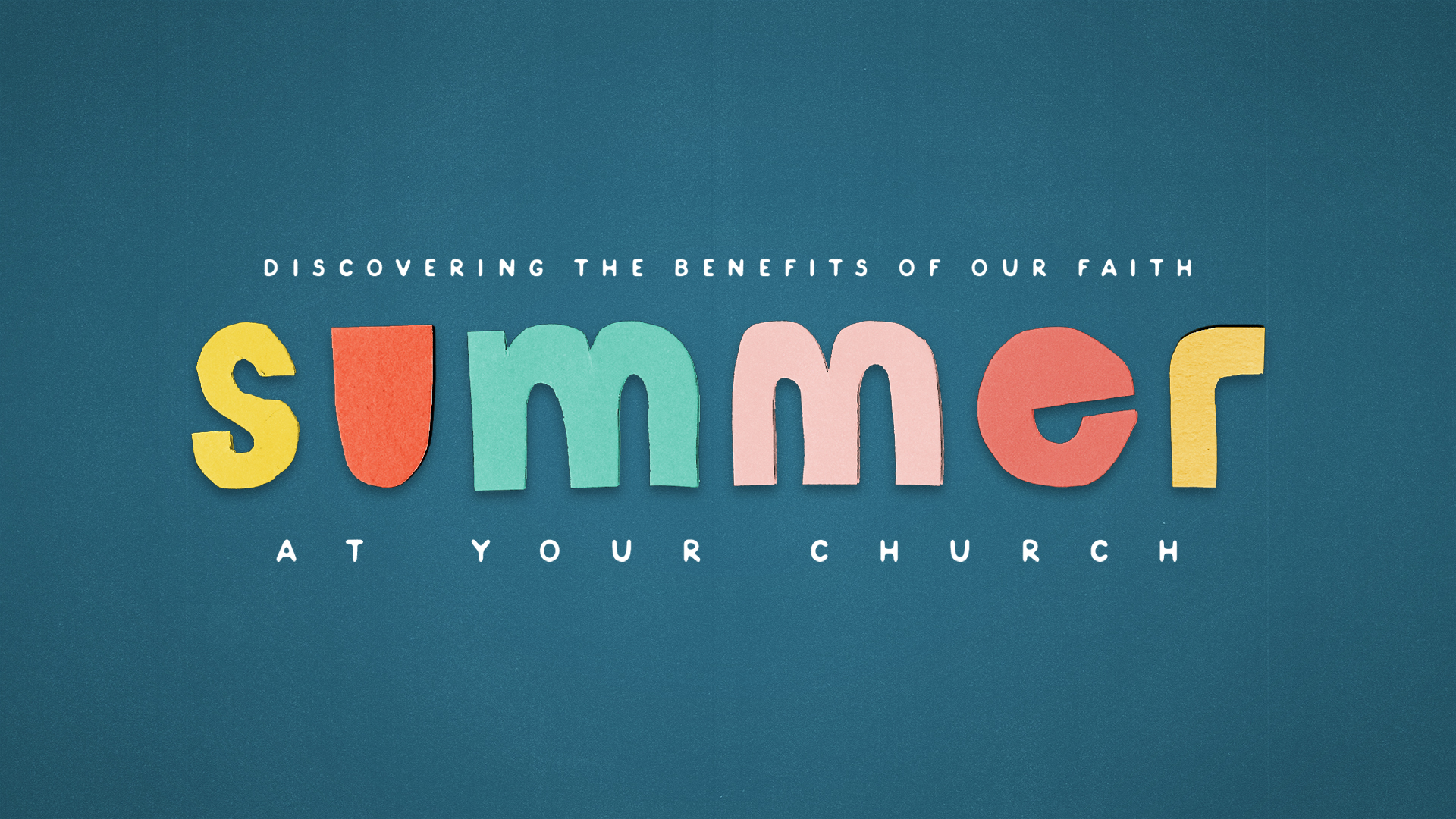 Summer At Your Church - Remix Church Media Events - Church Graphics