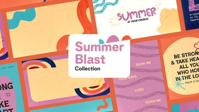 Summer Blast Collection - Remix Church Media - Church Graphics