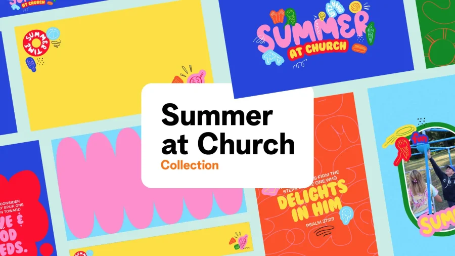 Summer at Church Collection - Remix Church Media - Church Graphics