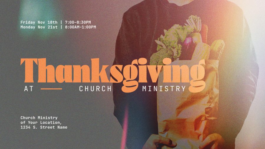 Thanksgiving At Church Ministry - Remix Church Media